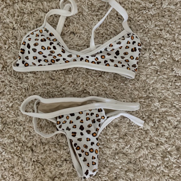 Posh Pua | Swim | Posh Pua Leopard Print Bikini Rare | Poshmark